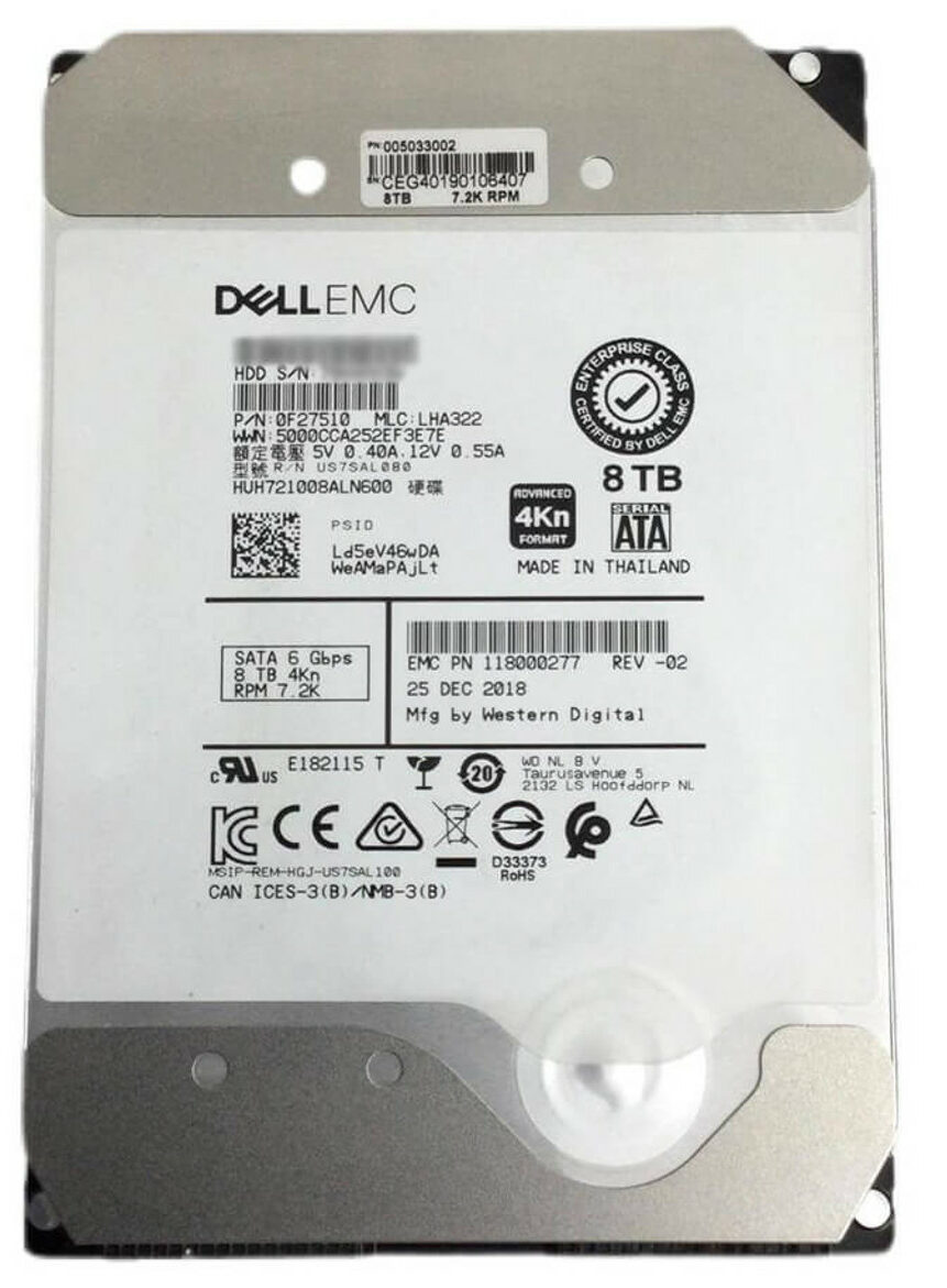 Dell EMC Hard Drive Recovery